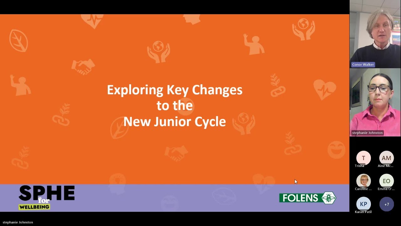 Webinar for SPHE Teachers: Exploring Key Changes to the New JC ...