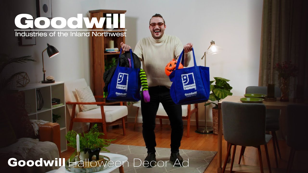 Goodwill INW | Halloween Décor Ad - YouTube