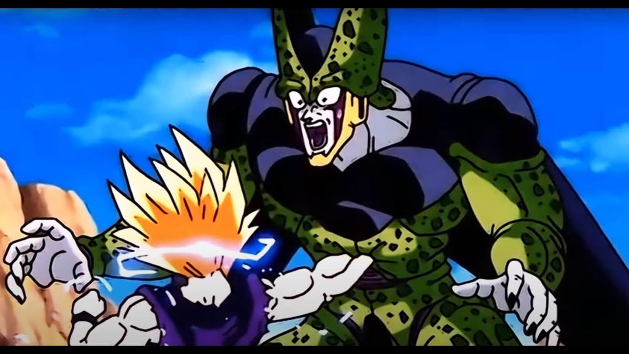 Gohan vs All Cell Forms Full Fight - YouTube