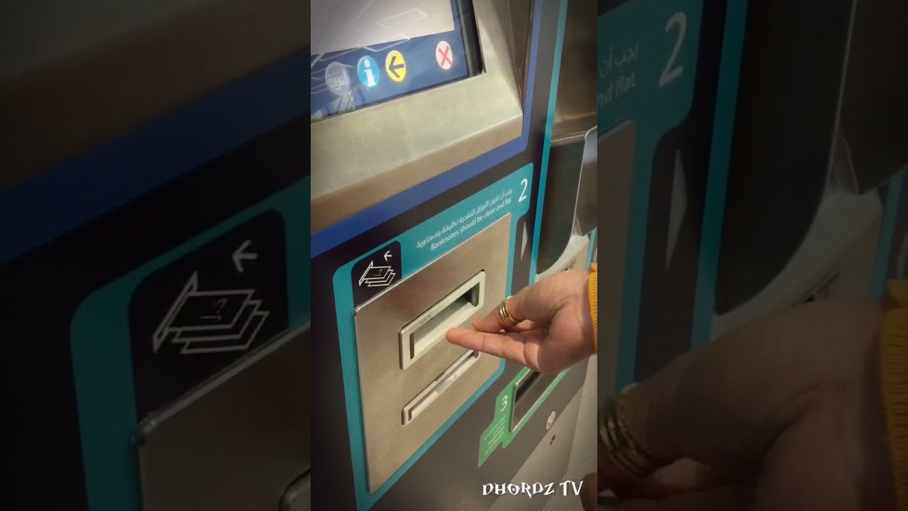 NEW DUBAI NOL CARD VENDING MACHINE | HOW TO RECHARGED DUBAI NOL CARD ...