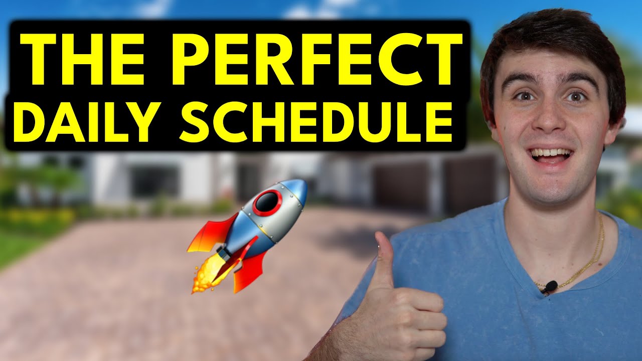The Perfect Daily Schedule for Beginners for Wholesaling Houses - YouTube