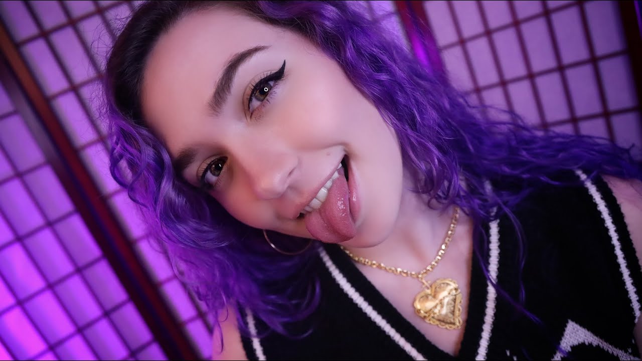 ASMR ♡ fogging ur face ♡ uwu & goodnight ♡ close personal attention ...