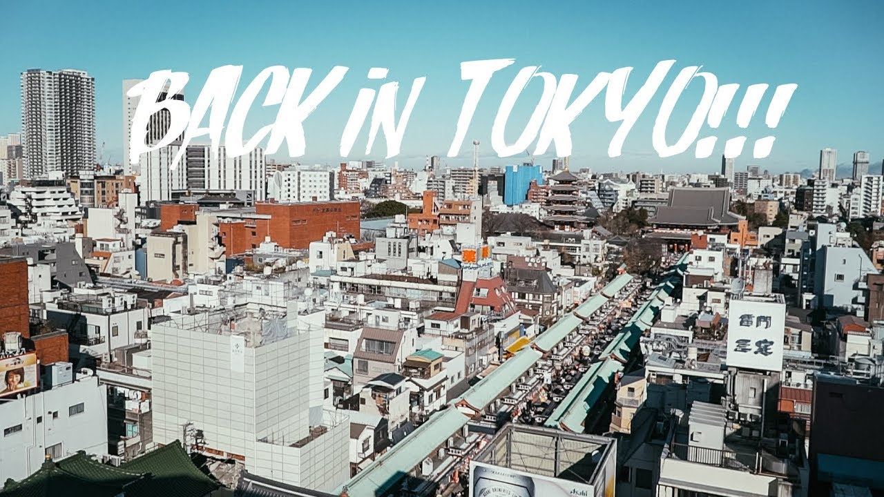 I'M BACK IN TOKYO!!! (Japan Day 1, 2 & 3) - YouTube