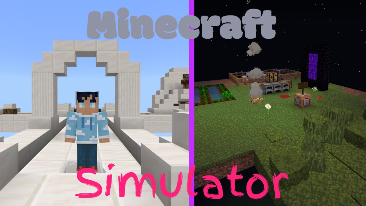 The Minecraft SIMULATOR GAME... - YouTube
