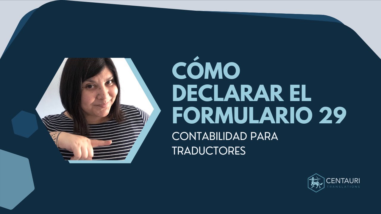 Cómo declarar el formulario 29 - YouTube