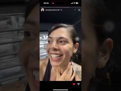 Gina Valentina falando Português