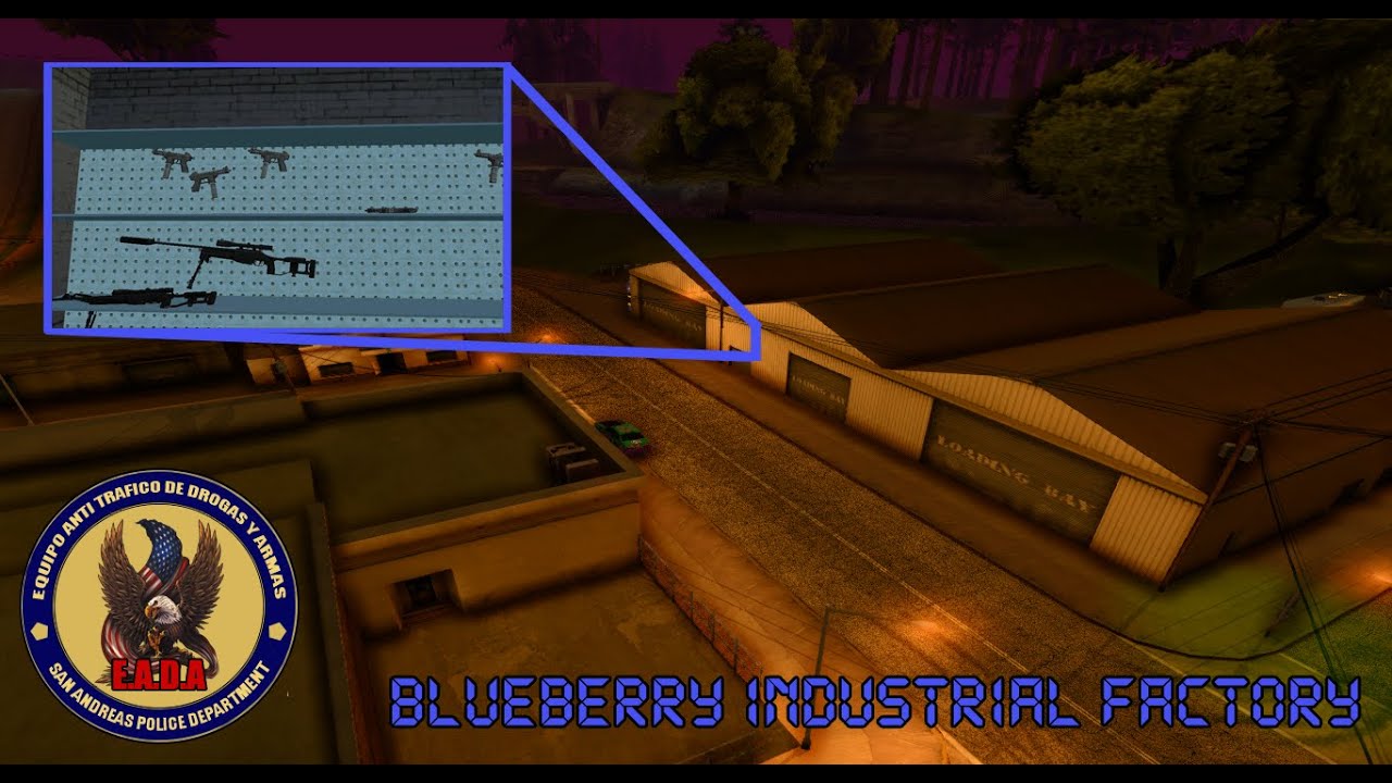 BLUE ZONE INFORMATION || BLUEBERRY POLICE RAID || EADA - YouTube