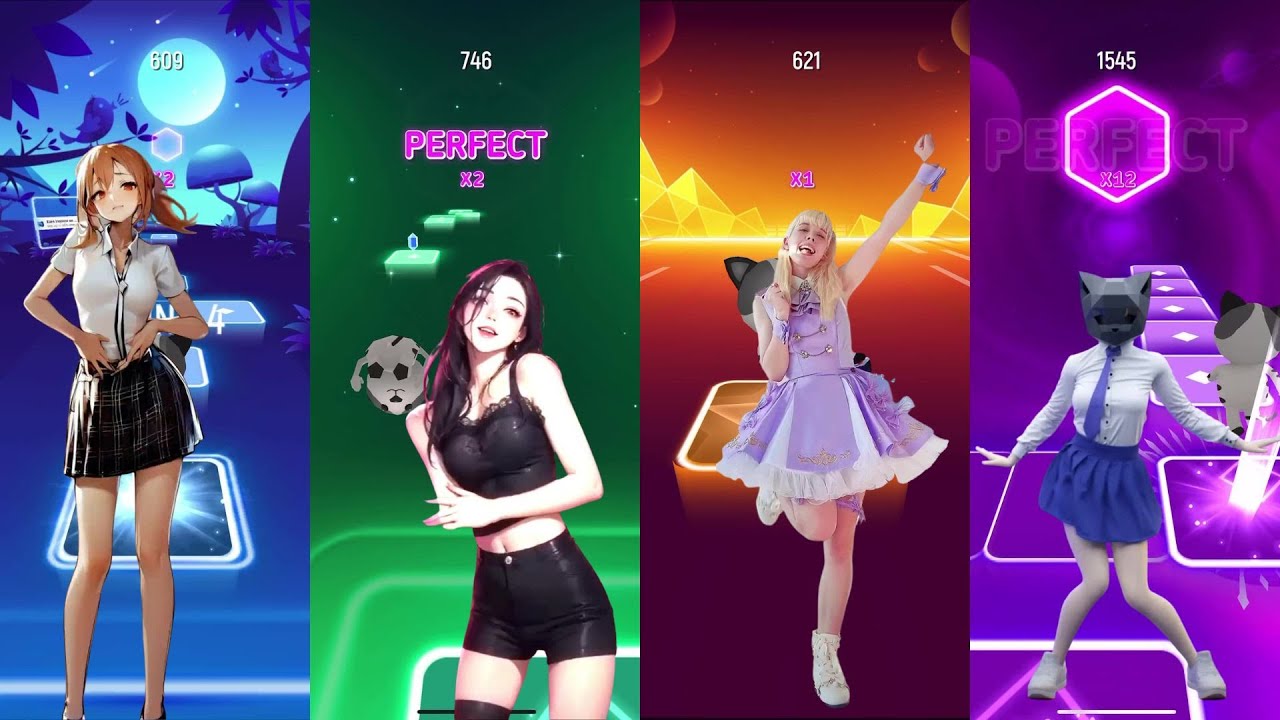 TILES HOP HOP Tik Tok HOT GIRLS dance battle - YouTube