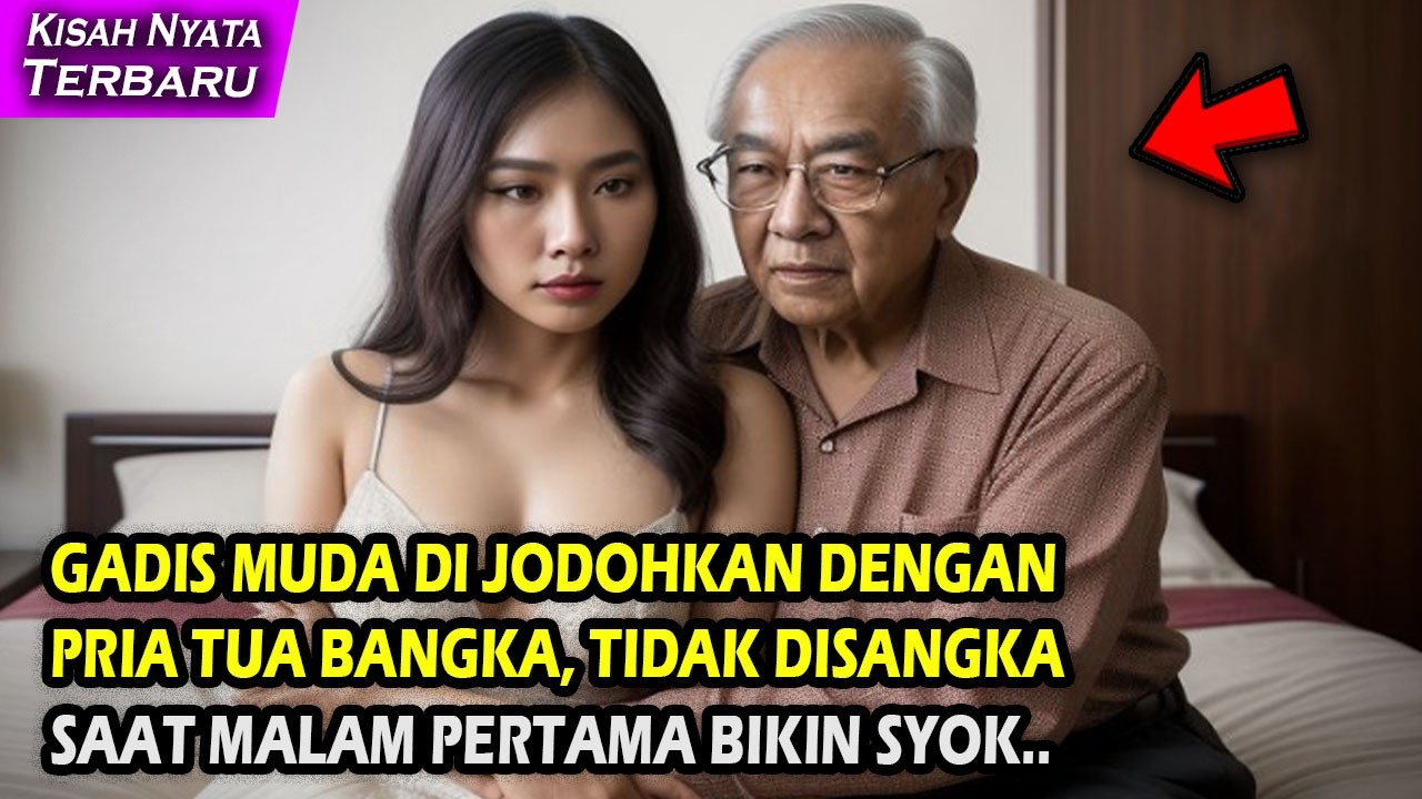 KISAH NYATA GADIS MUDA DI JODOHKAN DENGAN PRIA TUA BANGKA, TAK DISANGKA ALASANYA BIKIN SYOK ...