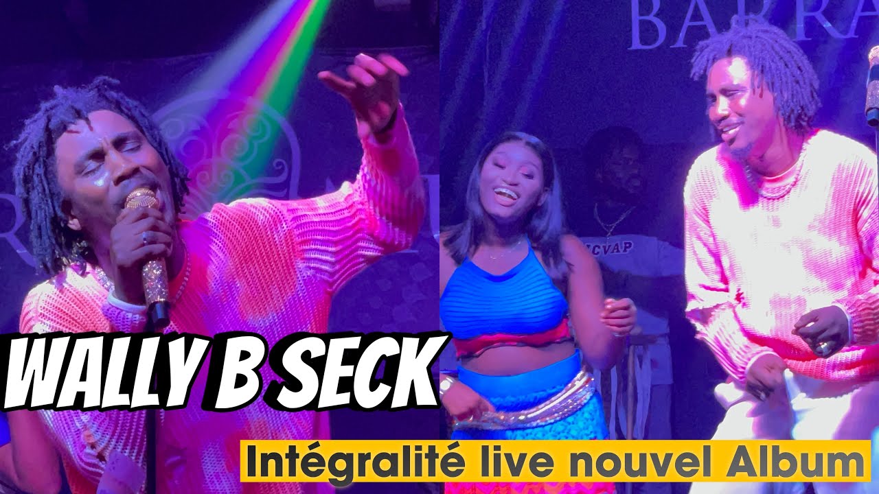 Intégralité live nouvel Album Wally Seck hier au Baramundi, Revivez les ...