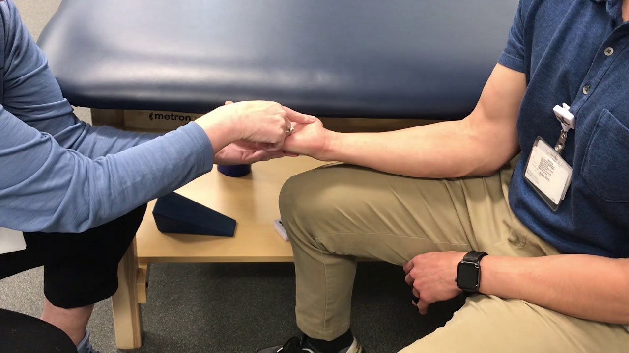 ELBOW ROM.. self stretching and at home! - YouTube