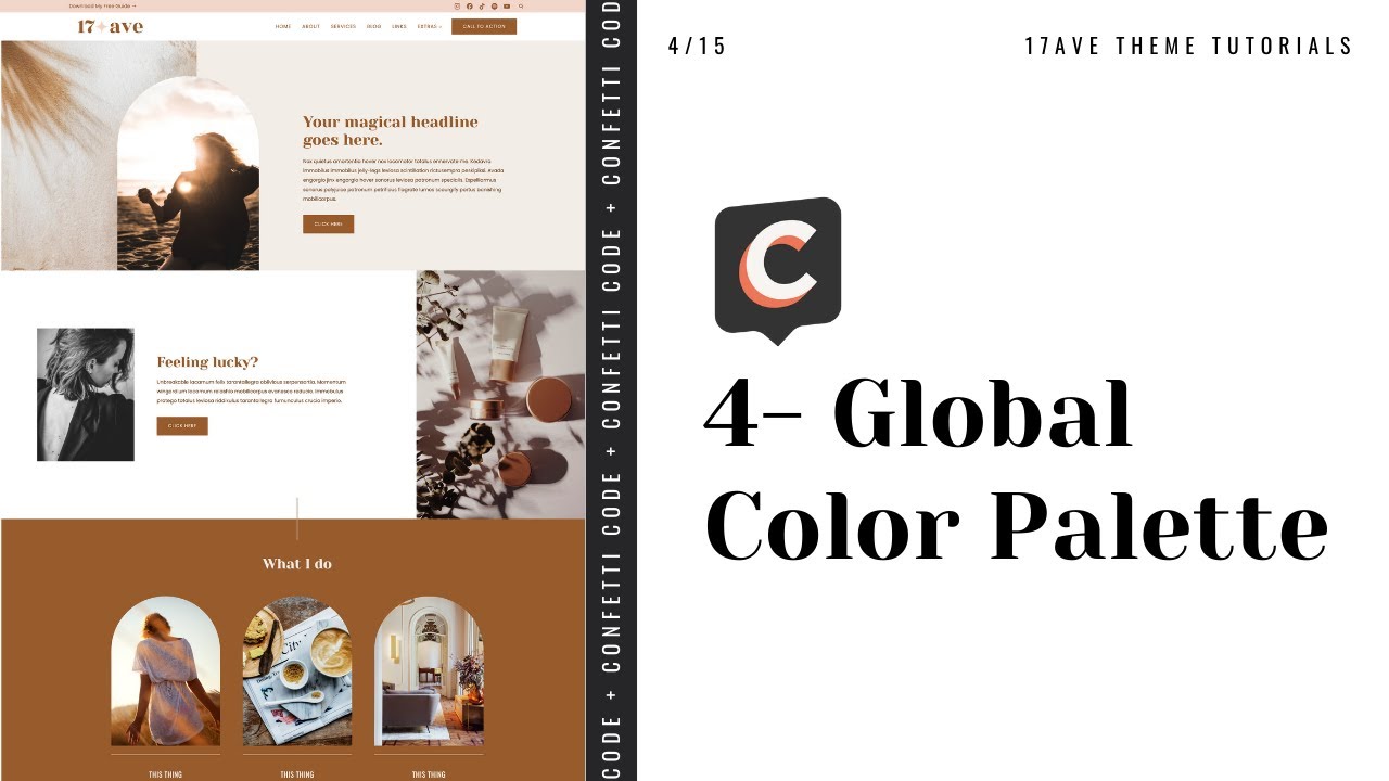 4 - 17 Ave - Global Color Palette - YouTube