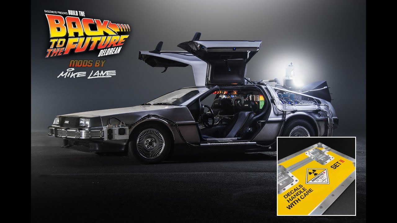 Build the Delorean - Mike Lane Mods - Decal Set II - YouTube