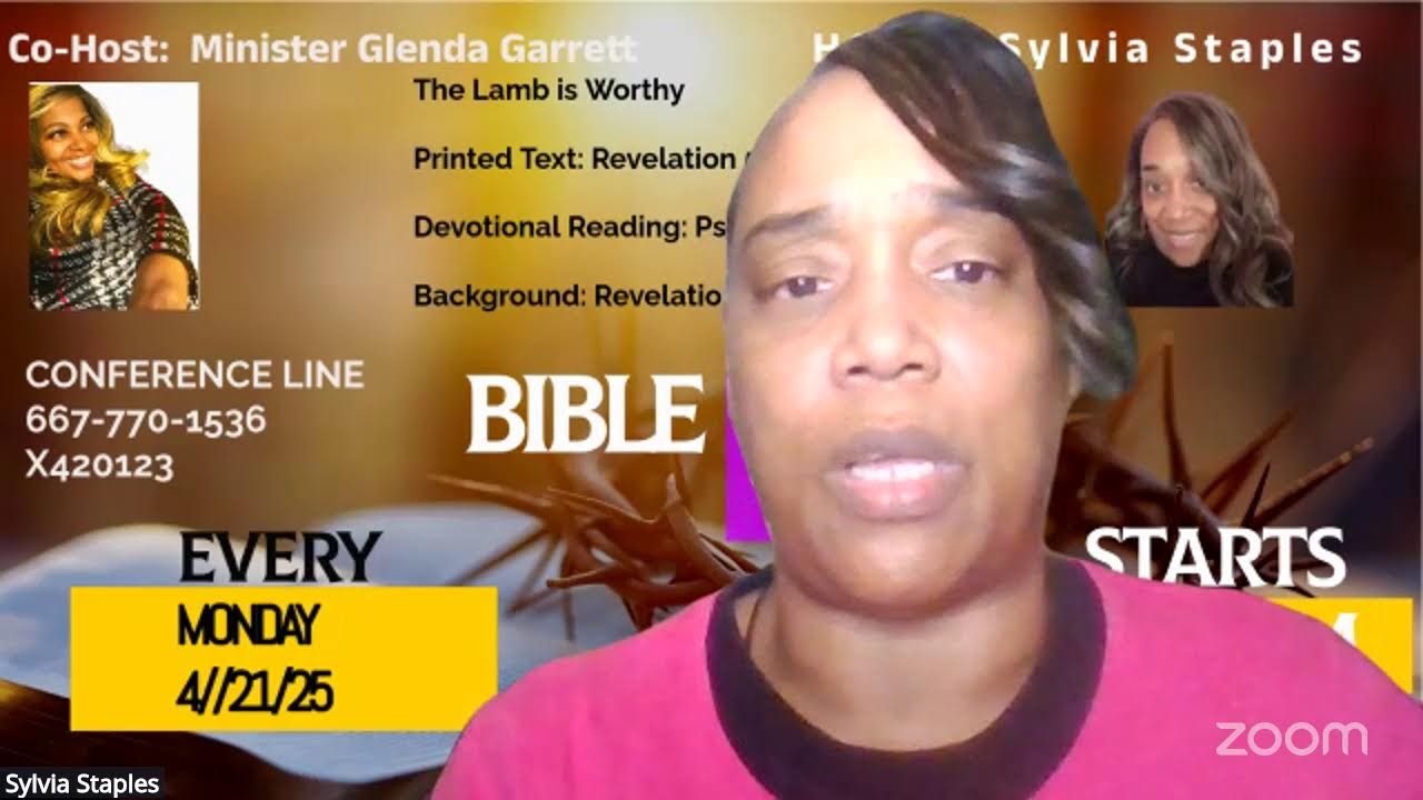 Tuesday Pre Sunday School Lesson - YouTube