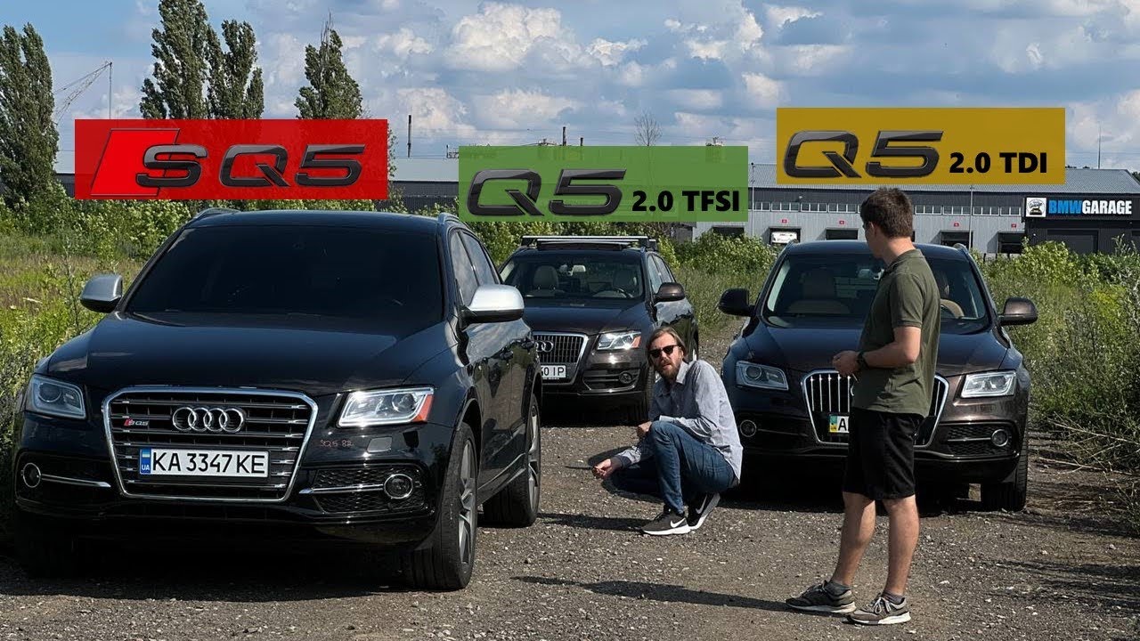 Відмінності Audi SQ5 vs Q5 2013 vs Q5 2012. Замір розгону, тюнінг та ...