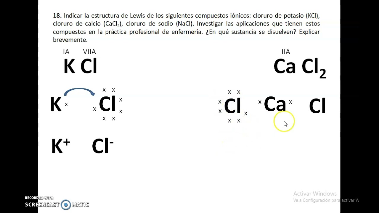 FQB: Seminario 1 (Estructura de Lewis) - Ejercicio 18 - YouTube