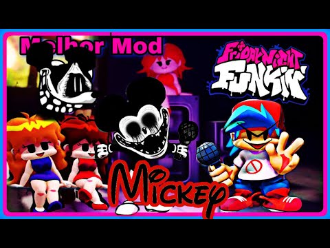 Friday Night Funkin' - Smile (SONG) Mickey Mouse.avi ( Creepypasta ...