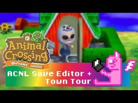 ACNL: landscaping + town tour pt2 (HAX) - YouTube