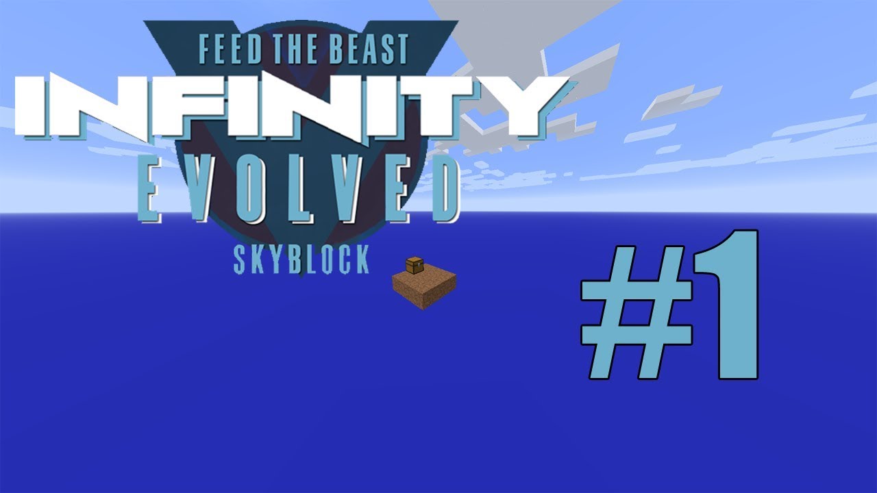 Das schwerste Modpack in Minecraft! | FTB Infinity Evolved Skyblock #1 ...