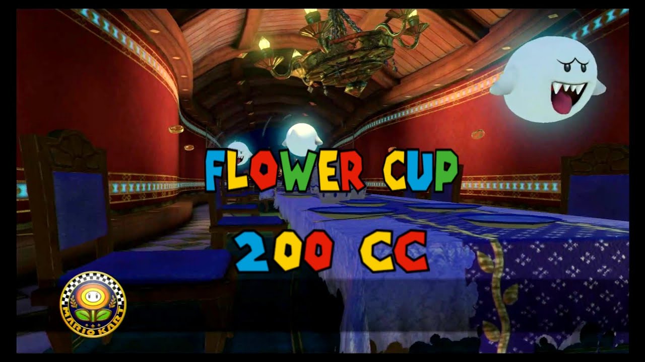 Mario Kart 8 Deluxe Flower Cup 200cc - YouTube