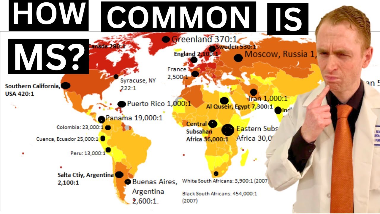How Common Is Multiple Sclerosis in Different Countries and Why? - YouTube