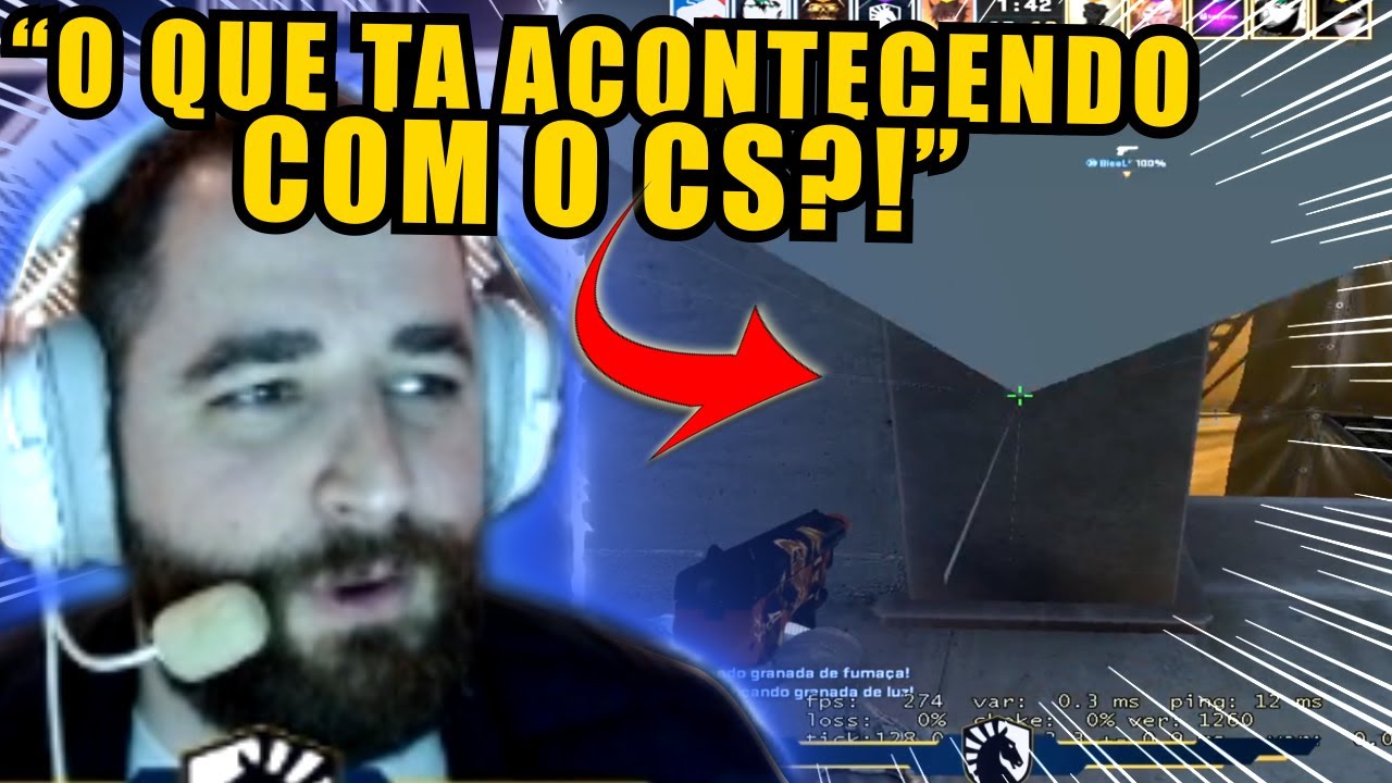 O CS DO FALLEN QUEBROU! & LIMINHA ENSINANDO COMO VIRAR GLOBAL!!(CS:GO ...