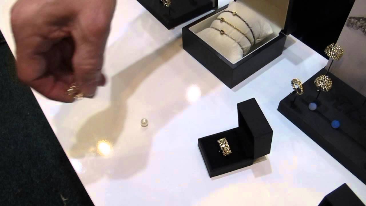 Interchangeable Stone Jewelry Line by Denmark & Company - YouTube