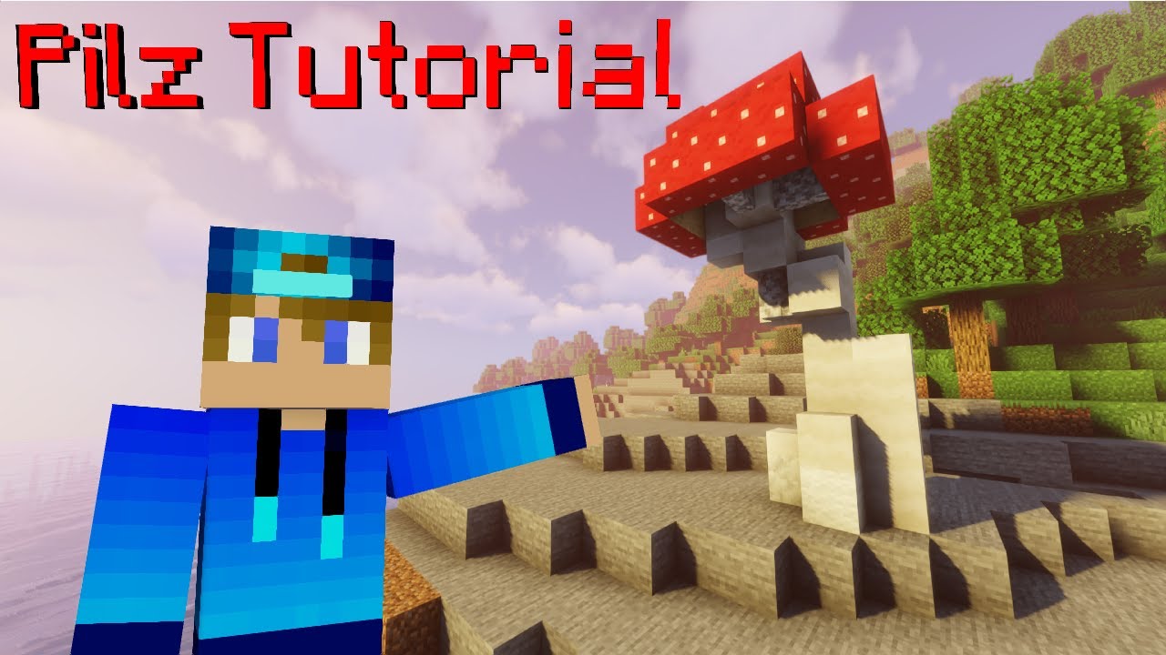 🍄Custom Pilz in Minecraft bauen - YouTube