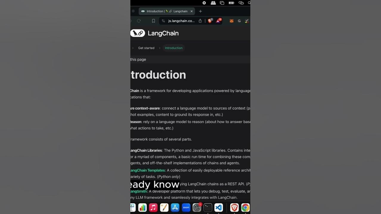 What Is Langchain Javascript Ai Artificialintelligence Tutorials Openaiapi Coding Code