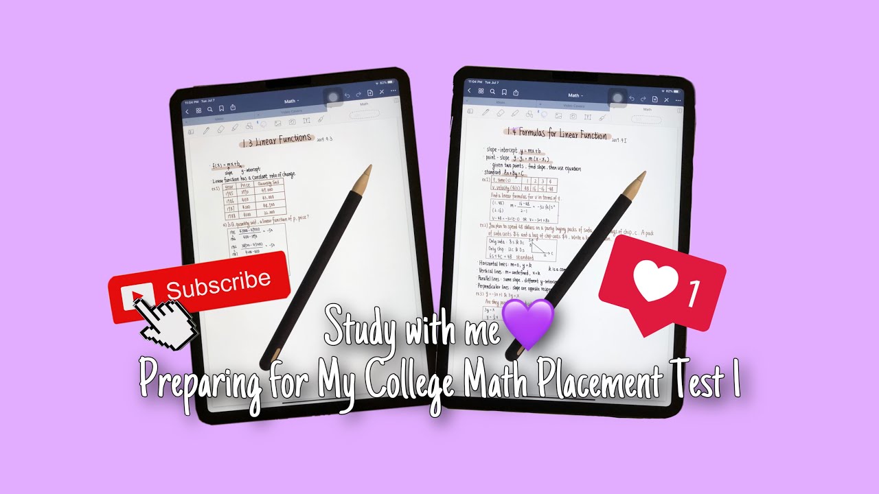 Study With Me Preparing For My College Math Placement Test 1 YouTube study-with-me-preparing-for-my-college-math-placement-test-1-youtube