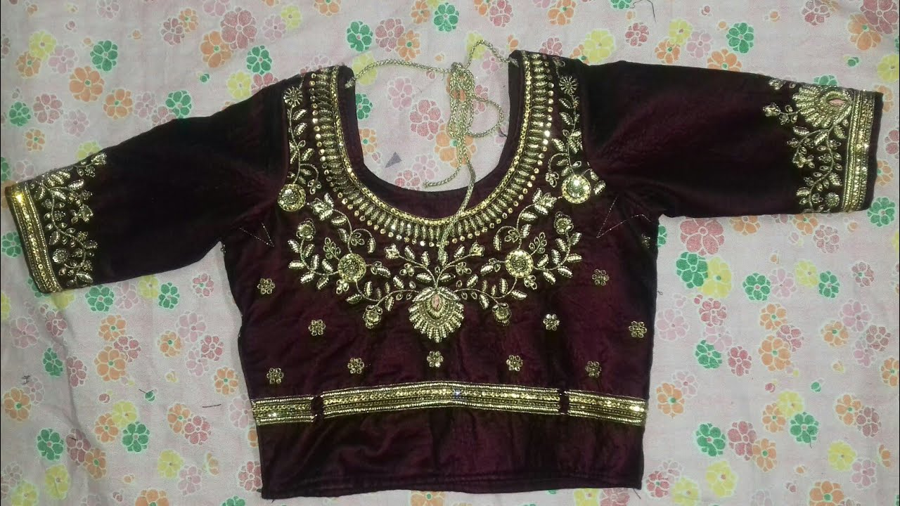 Blouse side zip stiching👍👍👍|| - YouTube