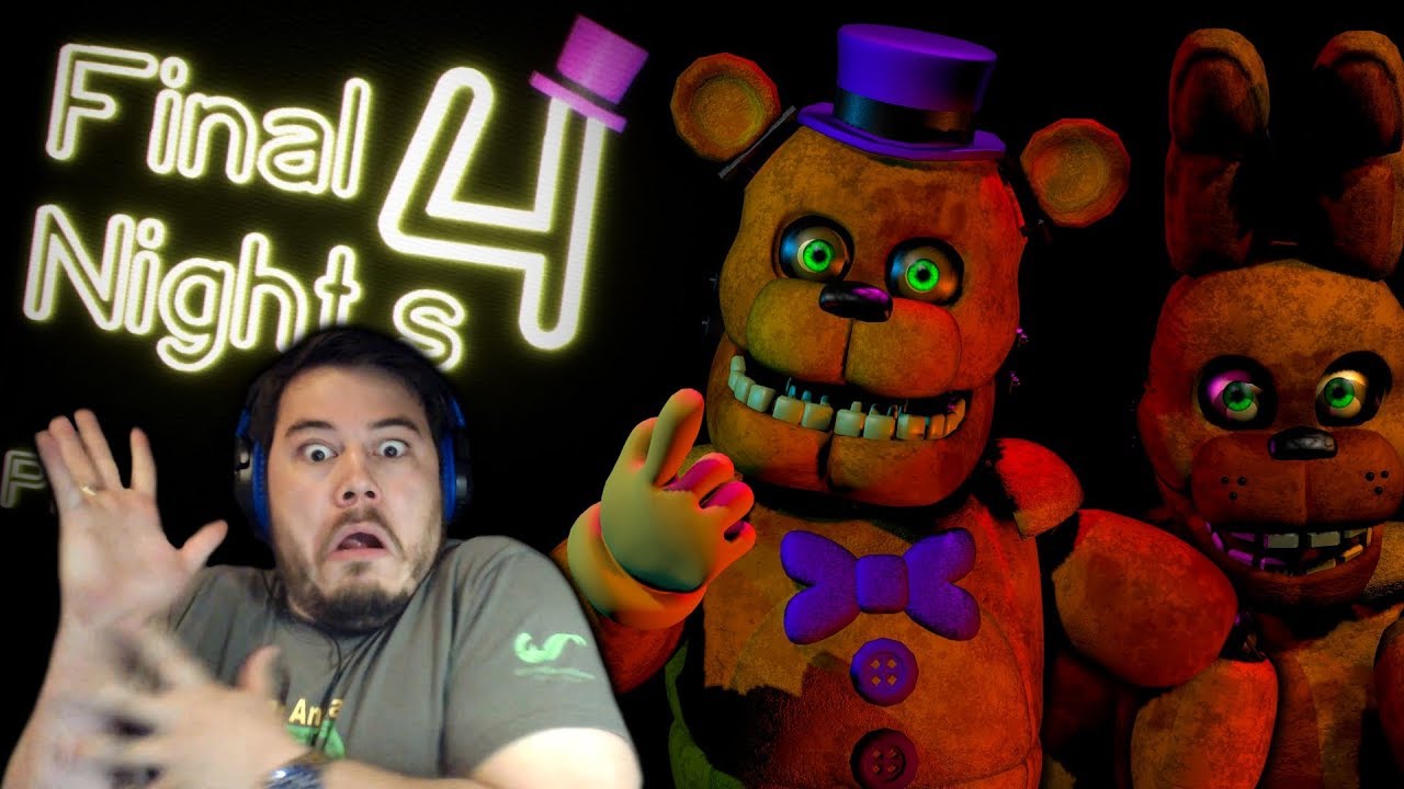 NEW ANIMATRONICS TRAPPED ME IN THE ATTIC!! | Final Nights 4 (Nights 1 ...