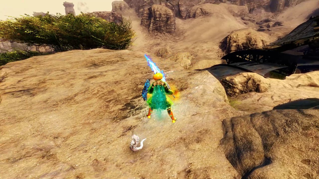 GW2 | Guild Wars 2 Sylvari Demon-haunted Sword Animation Demo - YouTube