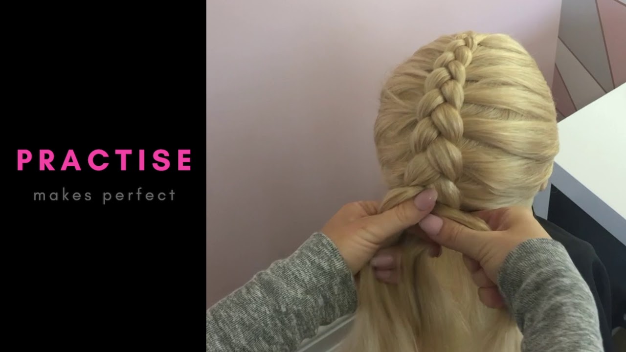 How to do a Dutch Braid Tutorial - YouTube