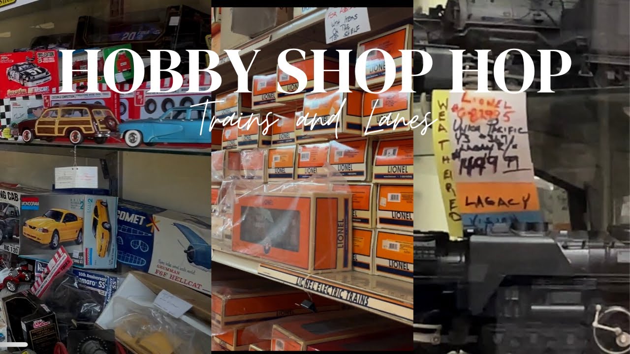 Hobby Shop Hop: Episode 19 - Trains and Lanes - YouTube