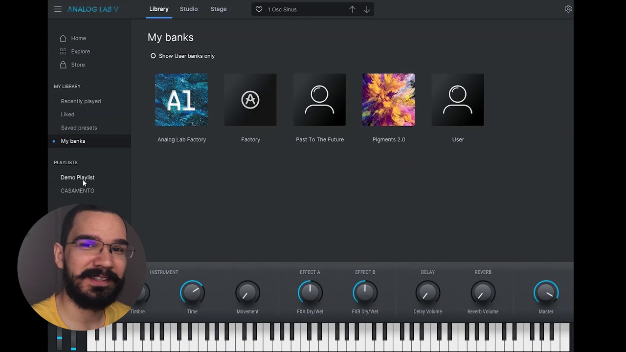Visão Geral do novo Analog Lab 5 - YouTube