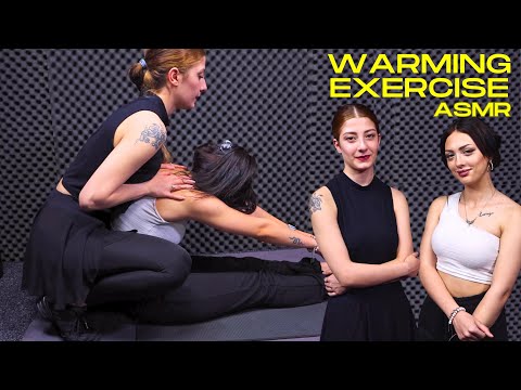 ASMR STRETCHING & WARMING EXERCISE - By Aycan