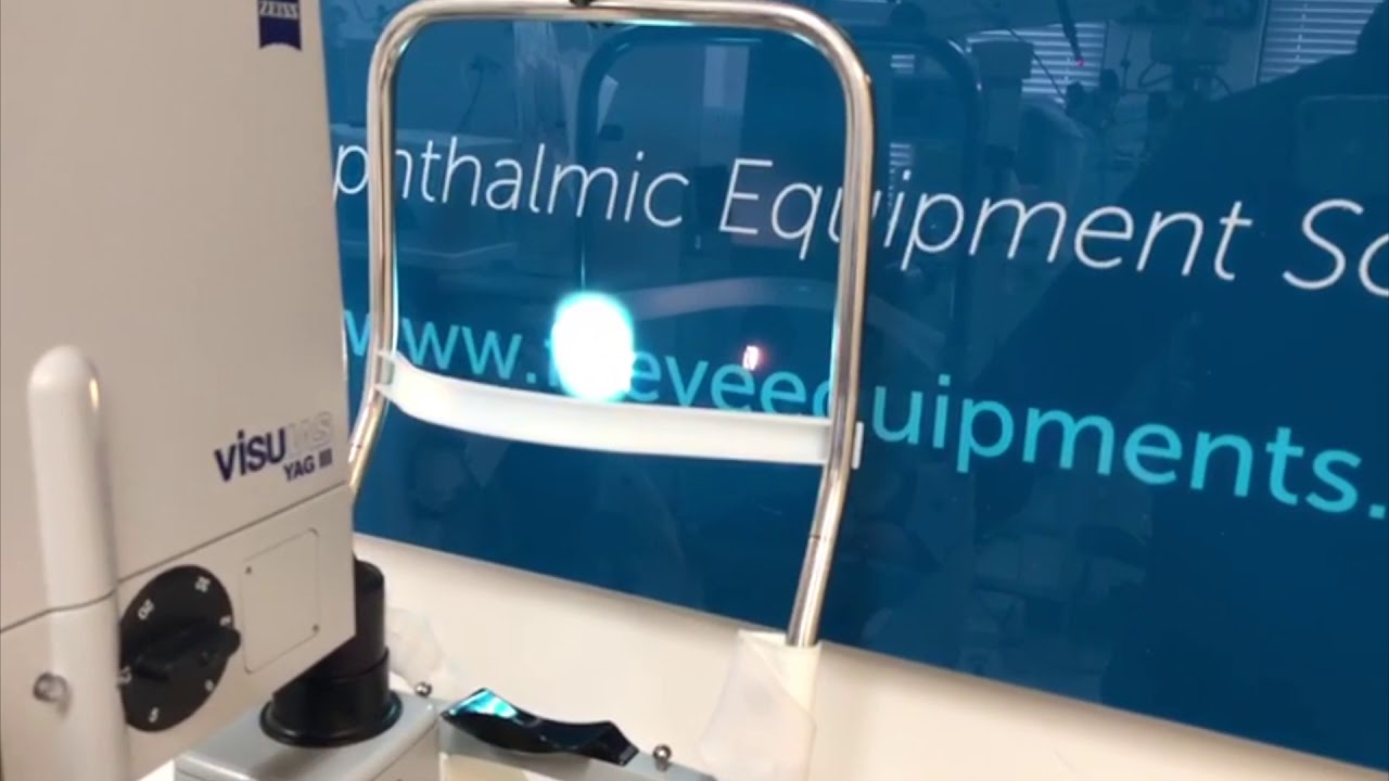 CARL ZEISS YAG LASER VISULAS 3 - YouTube