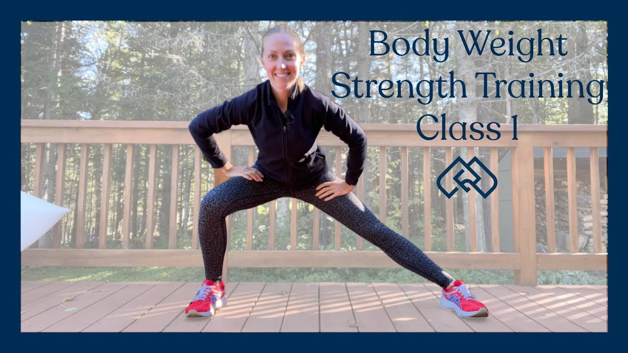 Body Weight Strength Training Class 1 | Moment for Movement - YouTube