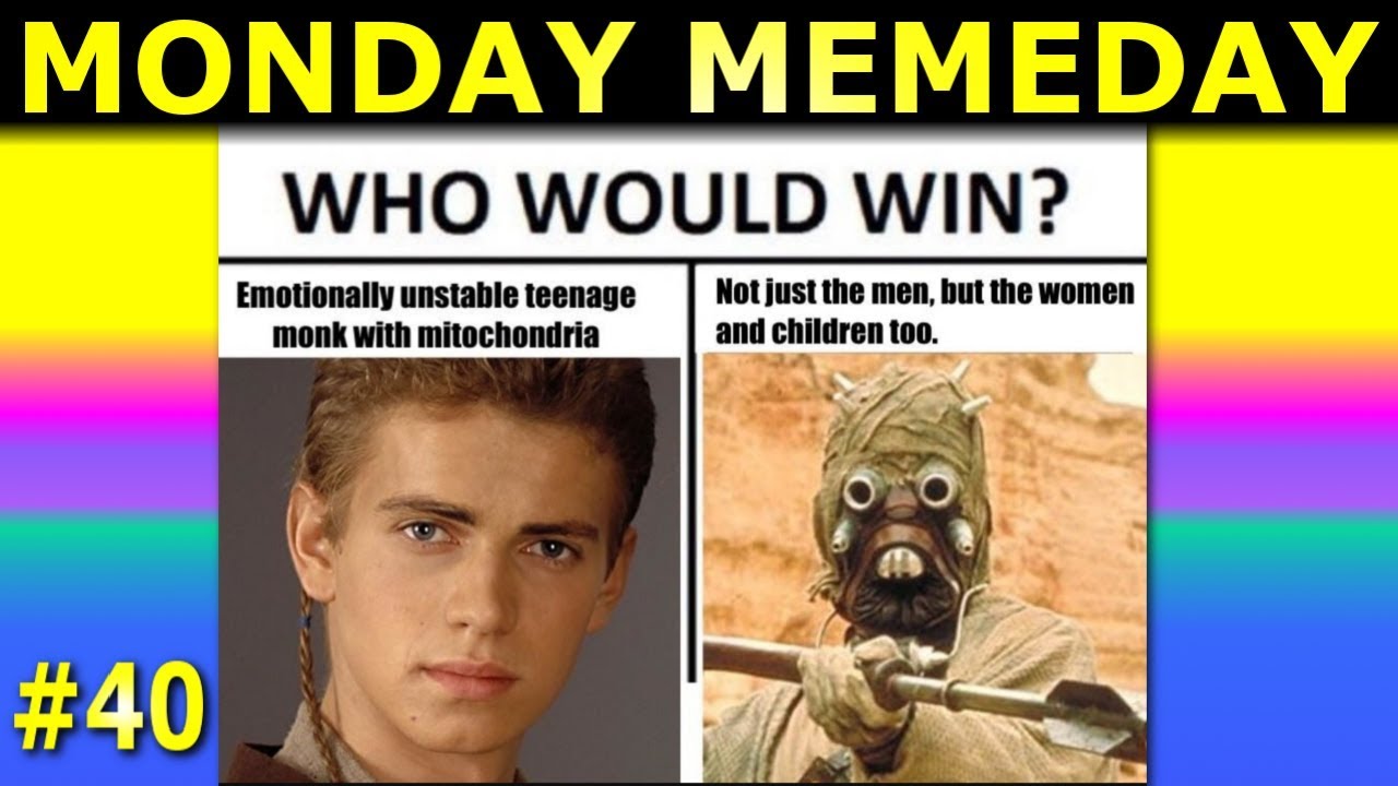 May the Dank Star Wars Memes Be With You! - Monday Memeday #40 - YouTube