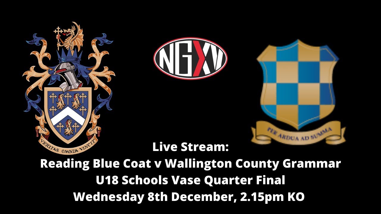 LIVE RUGBY: Reading Blue Coat v Wallington County Grammar - YouTube