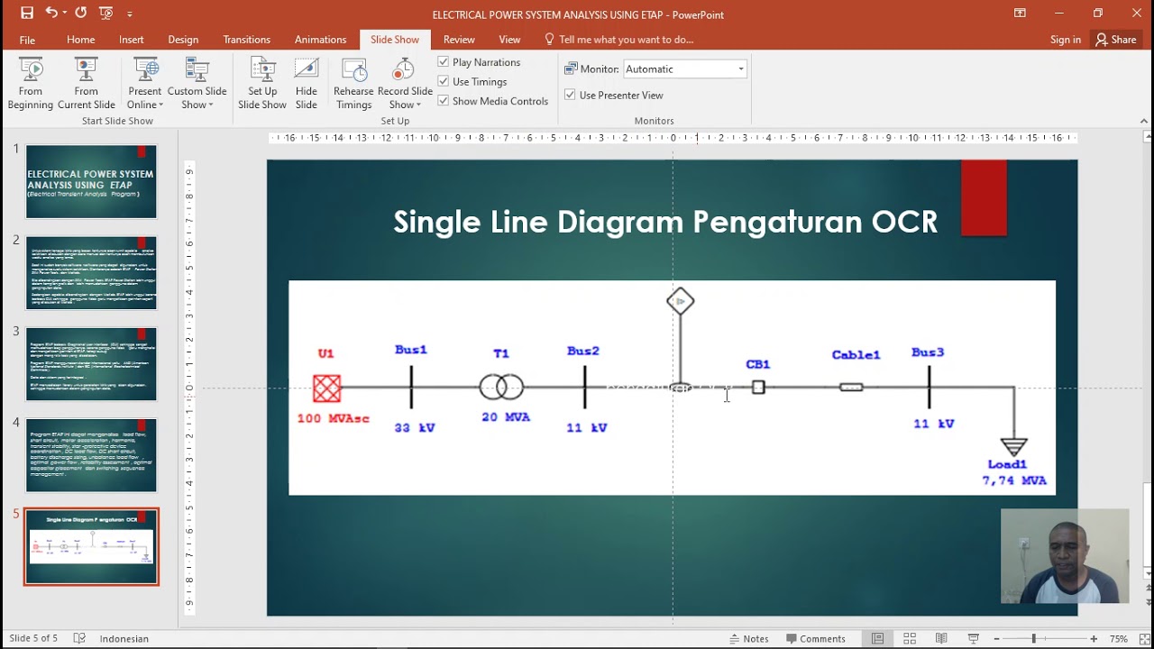 Seting Relay OCR dengan ETAP-Bag.1 - YouTube