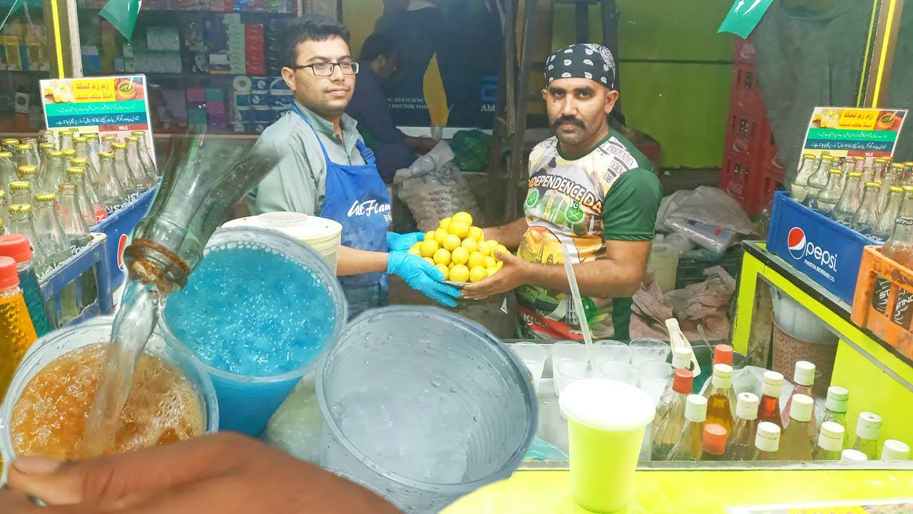 20+ Flavour Limca Soda at Street Food Pakistan | Refreshing Hygienic ...