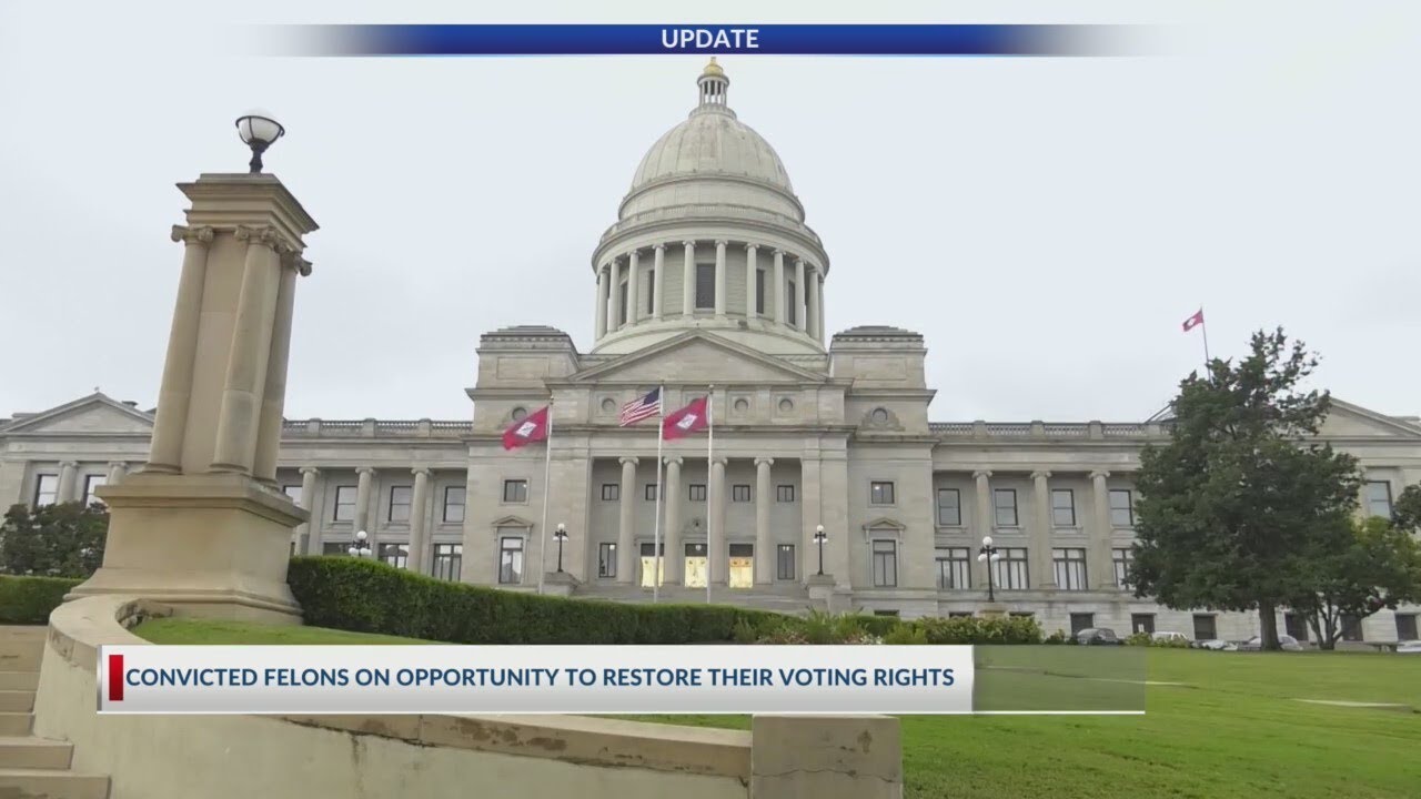 Nonprofit helping Arkansas felons restore their voting rights as ...