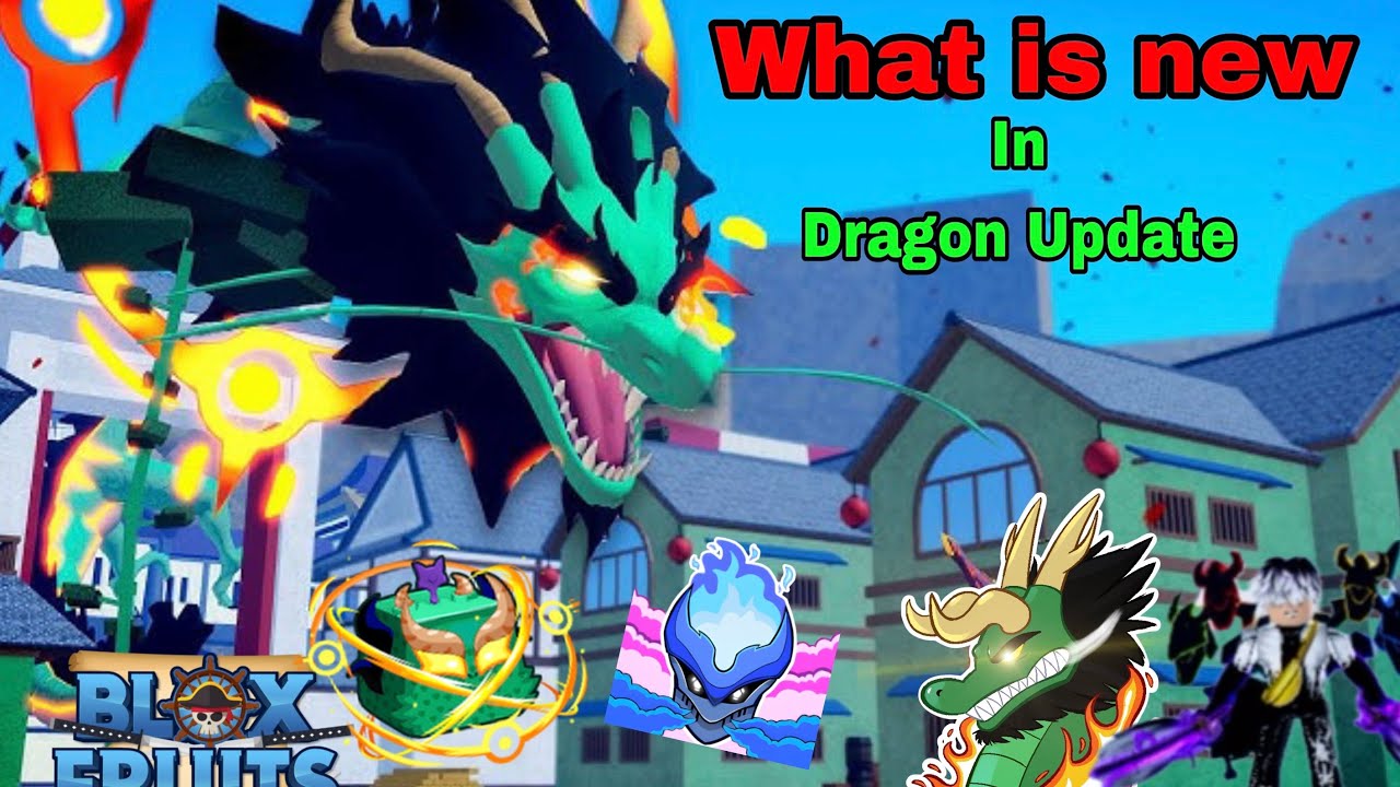 What is new in Dragon update in Blox fruit | exploring new update - YouTube