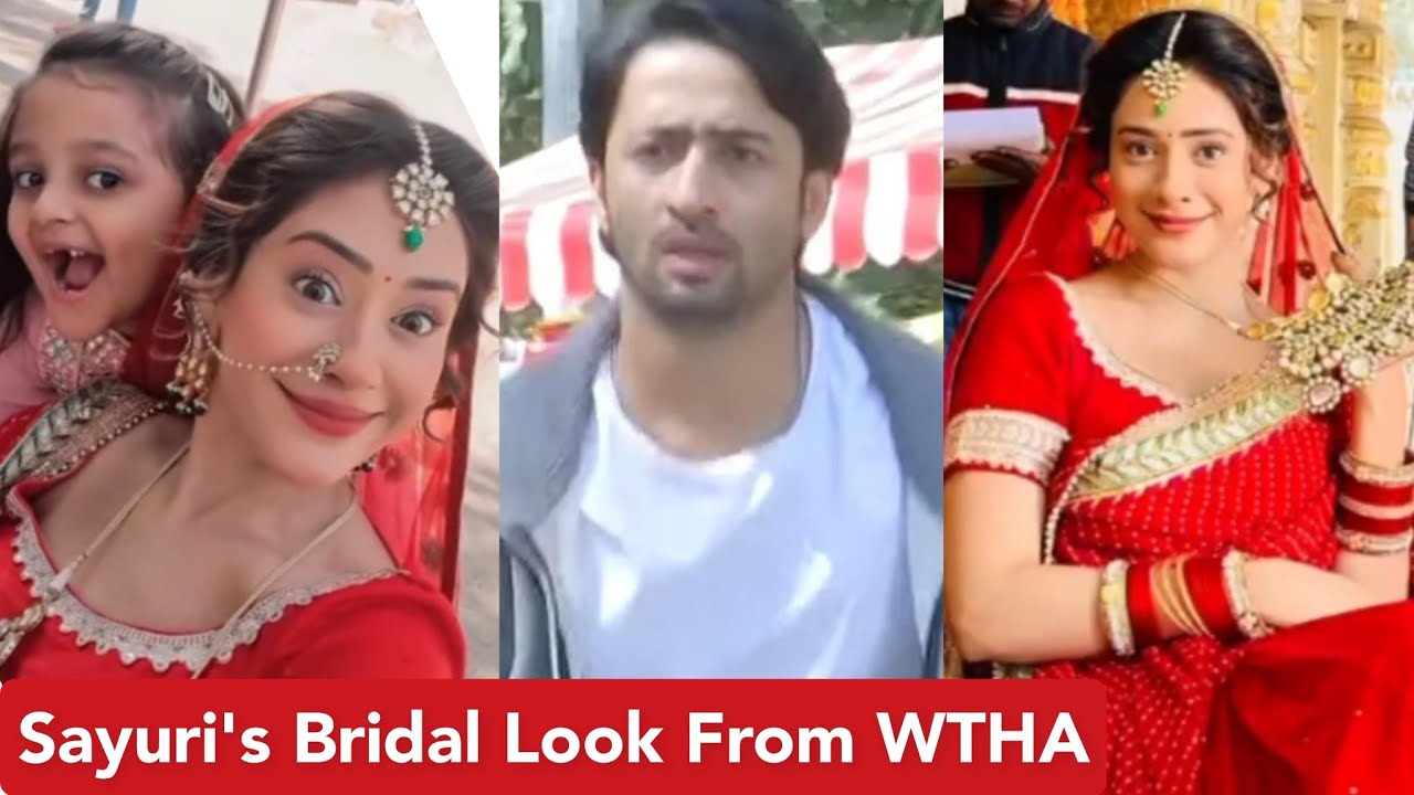Woh Toh Hai Albelaa: Sayuri's Wedding Look | Sayuri Thinks About Kanha ...