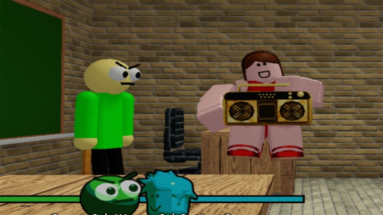 VS Mr. Baldi Basics - YouTube