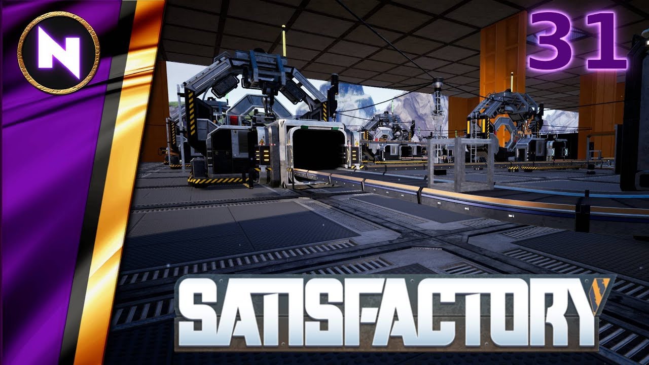 MODULAR FRAME BUILD - Satisfactory Tower #31 - YouTube