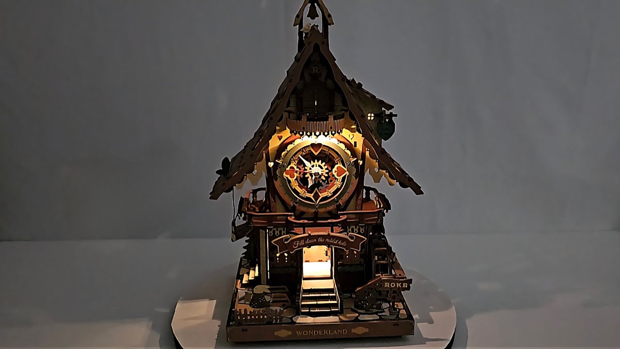 Awesome Rokr Cuckoo Clock Building Kit! - YouTube