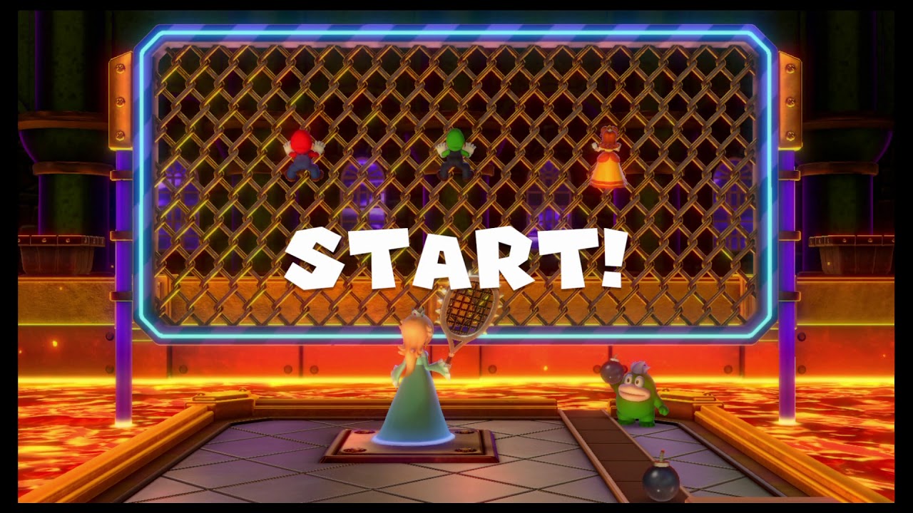 Super Mario Party (Switch) - Drop Shot (Minigame) - YouTube